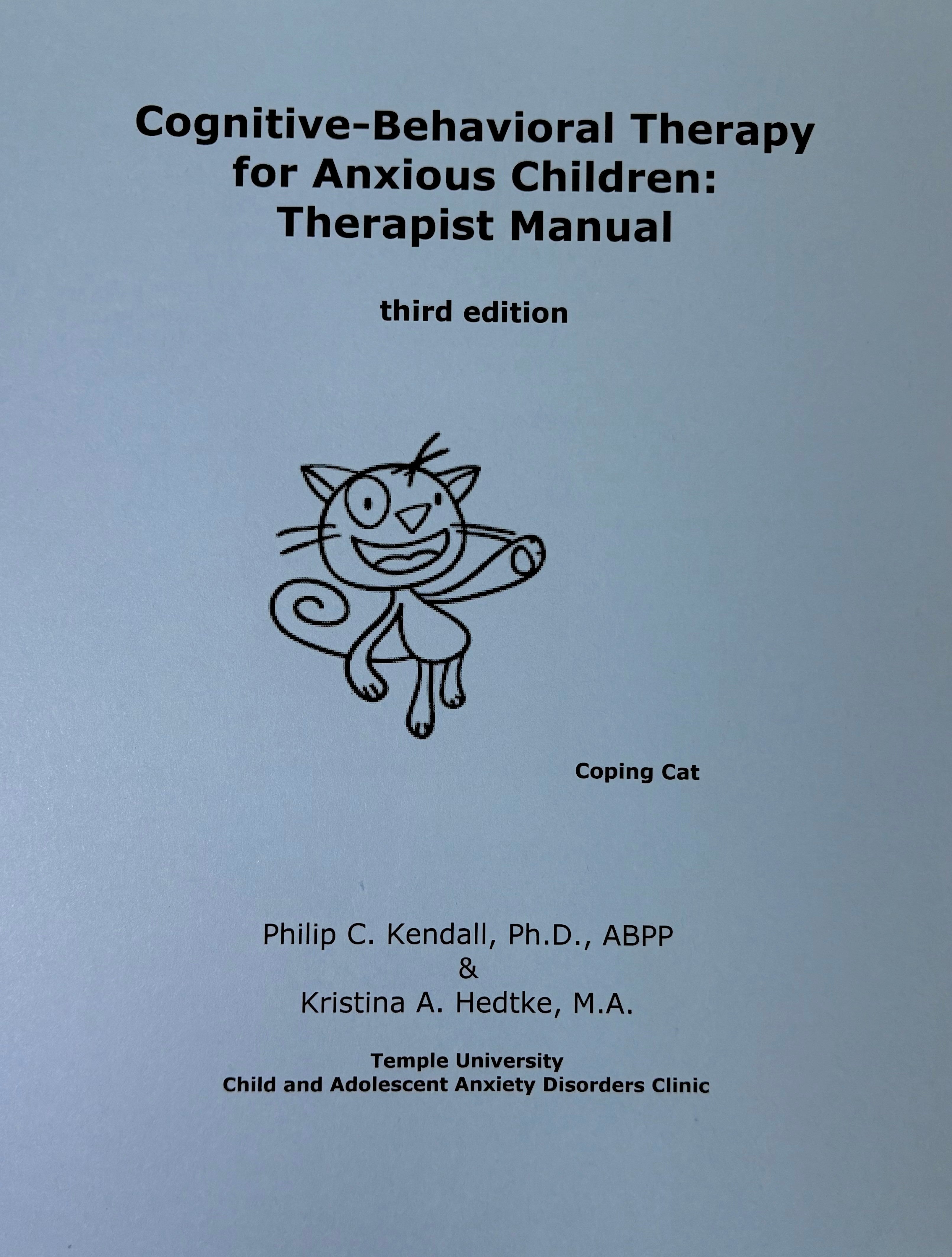 Coping Cat – Workbook Publishing